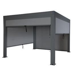 MCW PERGOLA MIT SEITENWAND Anthrazit