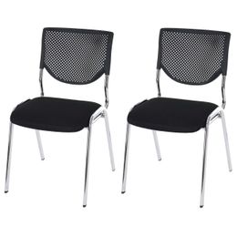 MCW BESUCHERSTUHL Schwarz 2er-Set