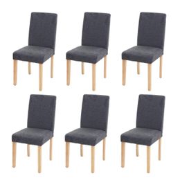 MCW ESSZIMMERSTUHL Anthrazit 6er-Set