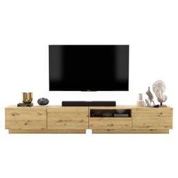 TV-LOWBOARD 2-er Set Enjoy Eiche Artisan Matt Loft Schublade 120 cm