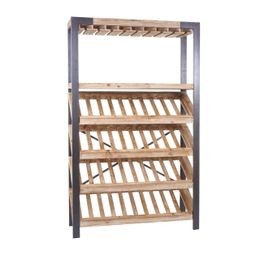 MCW WEINREGAL Braun, Schwarz