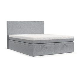 BOXBETT Zalla 200/200 cm Grau im Riva Stoff