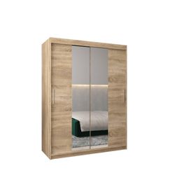 SCHIEBET&Uuml;RENSCHRANK mit Spiegel TOKYO 1 200/150/62 2-t&uuml;rig