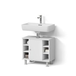 WASCHBECKENUNTERSCHRANK Fucino Wei&szlig; 60 x 54 cm