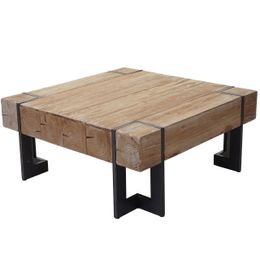 MCW COUCHTISCH quadrat Braun