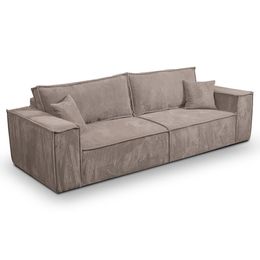 SOFA Isaac 4 Sitzpl&auml;tze Taupe