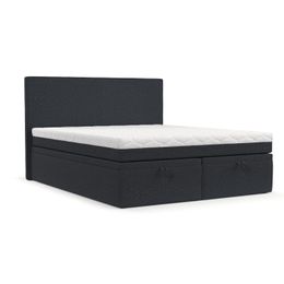 BOXBETT Zalla 160/200 cm Anthrazit im Riva Stoff