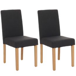 MCW ESSZIMMERSTUHL Schwarz, Braun 2er-Set