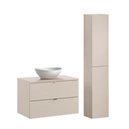 BADM&Ouml;BEL 80.6cm Azel 2er-Set Kaschmir