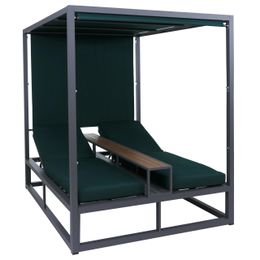 MCW LOUNGE-GARTENLIEGE Dunkelgr&uuml;n