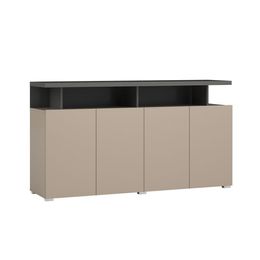 SIDEBOARD Opio Taupe und Anthrazit