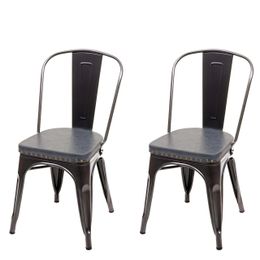 MCW ESSZIMMERSTUHL H10E Grau 2er-Set