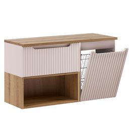 WASCHTISCHUNTERSCHRANK 100.4cm Riva Kaschmir