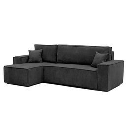 ECKSOFA Paris mit Schlaffunktion Cord
