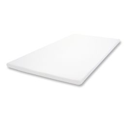 MCW KALTSCHAUM-MATRATZENTOPPER 6CM Wei&szlig;