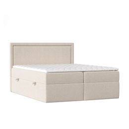 BOXBETT Jodan 200/200 cm Hellbeige im Baloo Stoff