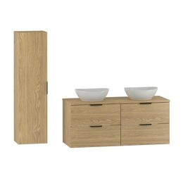BADM&Ouml;BEL 120.6cm Astrid 2er-Set Holz