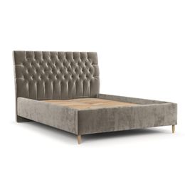 POLSTERBETT Lira 120/200 cm Beige im Lotta Stoff