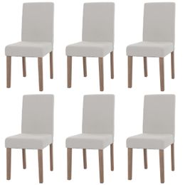 MCW ESSZIMMERSTUHL Cremewei&szlig; 6er-Set