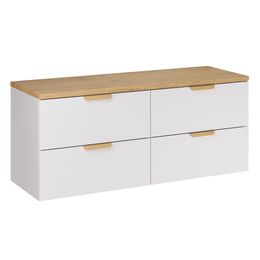 WASCHTISCHUNTERSCHRANK 120.6cm Oria Wei&szlig;