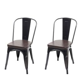 MCW ESSZIMMERSTUHL H10E Braun 2er-Set
