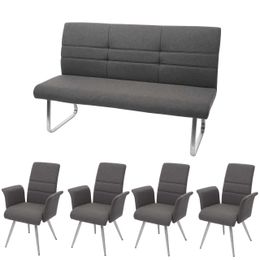 MCW ESSZIMMER-SET Grau 4er-Set