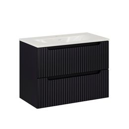 WASCHTISCH 80cm Riva Schwarz