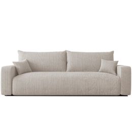 SOFA mit Schlaffunktion, Beige