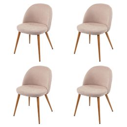 MCW ESSZIMMERSTUHL Beige 4er-Set