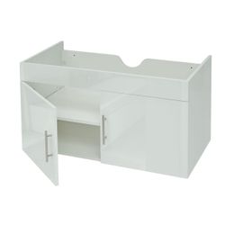 MCW WASCHBECKENUNTERSCHRANK Wei&szlig;