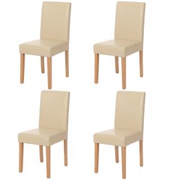 MCW ESSZIMMERSTUHL Beige, Braun 4er-Set