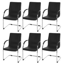 MCW ESSZIMMERSTUHL Schwarz 6er-Set