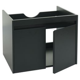 MCW WASCHBECKENUNTERSCHRANK Schwarz