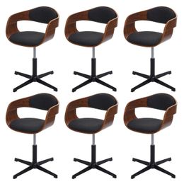 MCW ESSZIMMERSTUHL Schwarz 6er-Set