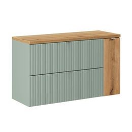 WASCHTISCHUNTERSCHRANK 100.4cm Jade Gr&uuml;n