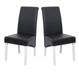 MCW ESSZIMMERSTUHL Schwarz, Wei&szlig; 2er-Set
