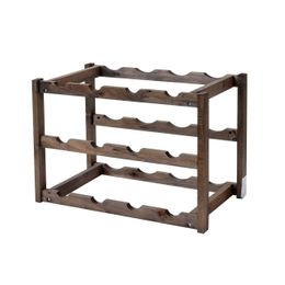 MCW WEINREGAL 3 B&Ouml;DEN Braun