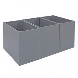 MCW HOCHBEET 3ER-SET Grau 3er-Set-Set
