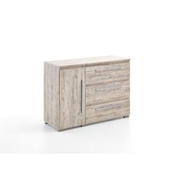 Arthur Berndt KOMMODE Bali 127/92/50 cm Eiche Sand