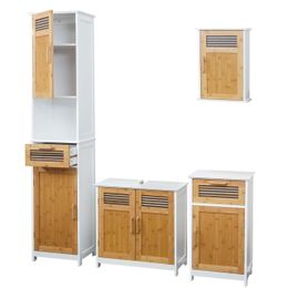 MCW BADM&Ouml;BEL Braun 4-tlg.-Set