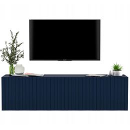 TV-SCHRANK Elpis Marineblau Matt Glamour 150 cm