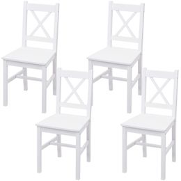 MCW ESSZIMMERSTUHL Wei&szlig; 4er-Set