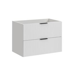WASCHTISCHUNTERSCHRANK 80.4cm Adriel Wei&szlig;