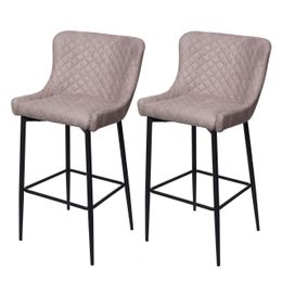 MCW BARHOCKER Grau 2er-Set