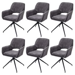 MCW ESSZIMMERSTUHL Grau 6er-Set