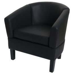 MCW LOUNGE-SESSEL Schwarz