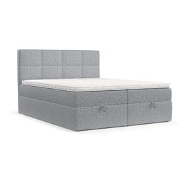 BOXBETT Velto 160/200 cm Grau im Riva Stoff