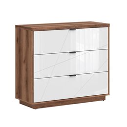 KOMMODE Sven Wei&szlig; und Holz