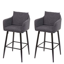 MCW BARHOCKER Anthrazit 2er-Set