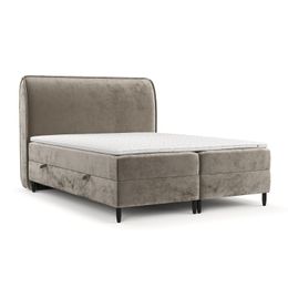BOXBETT Lunaro 180/200 cm Beige im Lotta Stoff